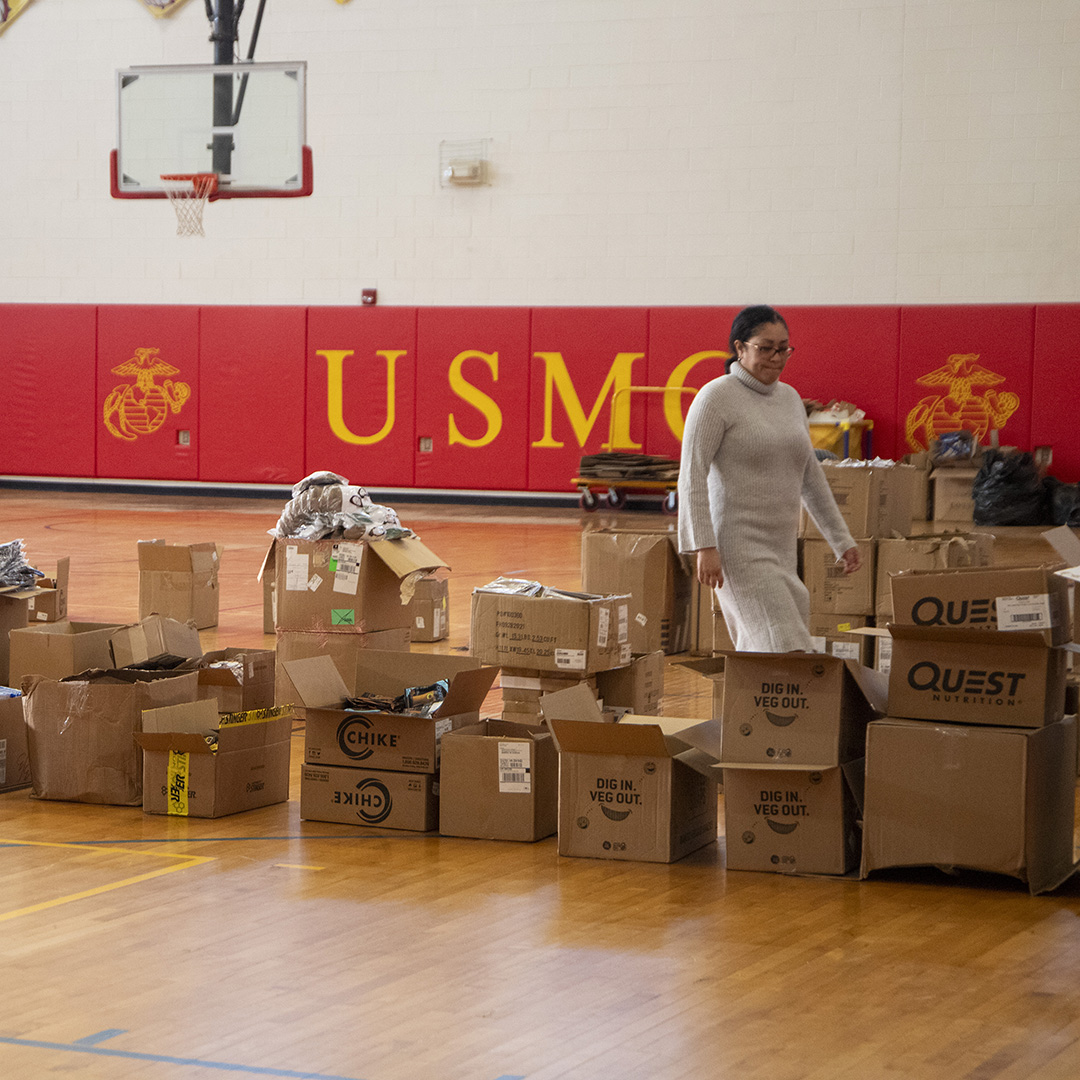 MCCS SMP Volunteer: Staging for Bag Stuffing