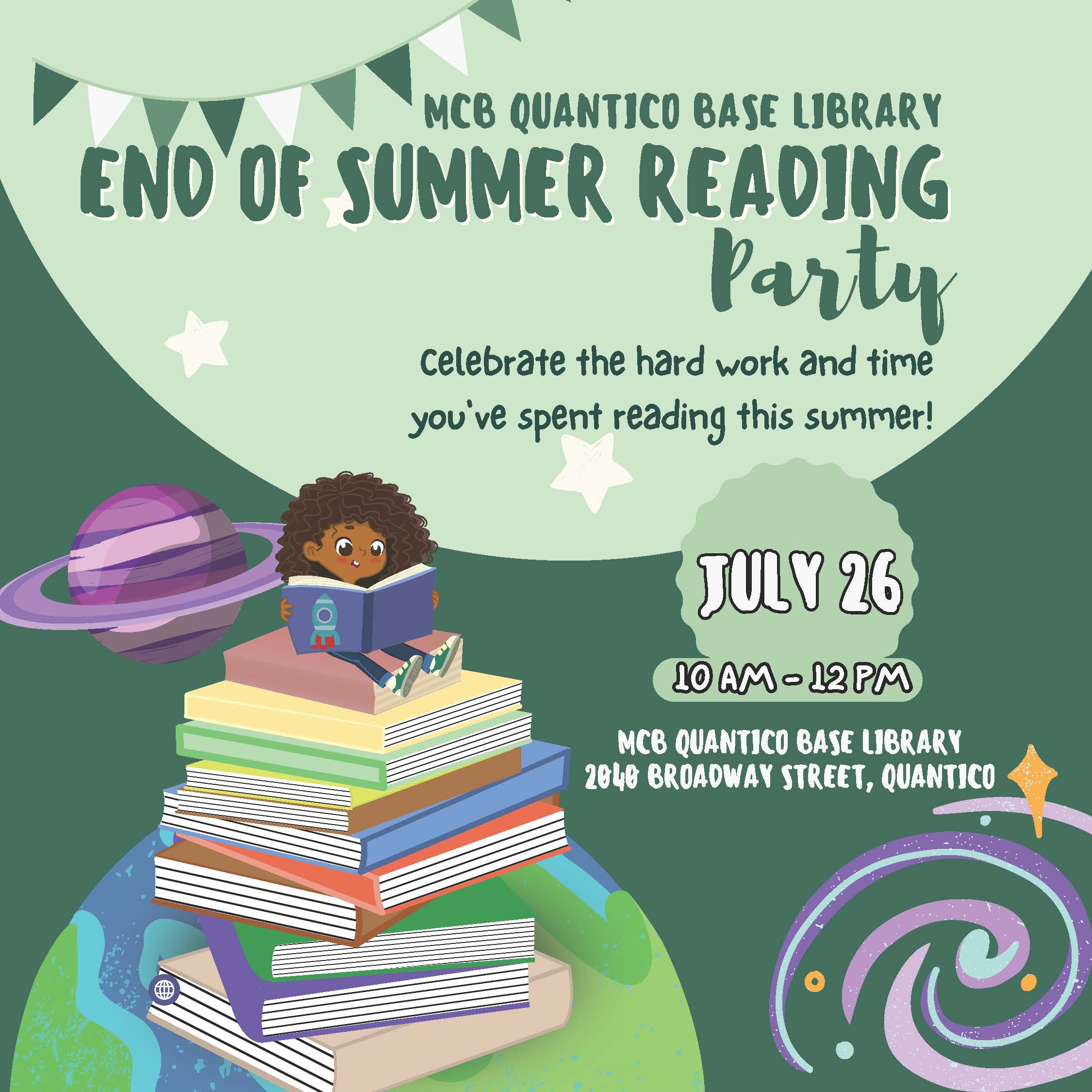 Quantico | Quantico Base Library End of Summer Reading Party